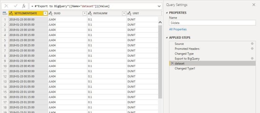 How to Export data from PowerQuery to BigQuery – Small Data And self ...