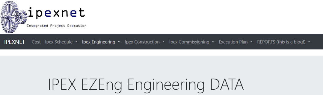 Integrated EPCM Management – Engineering Progress – Small Data And self ...