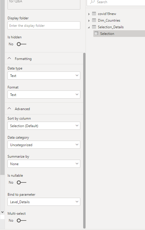 Change Dimension Dynamically using Parameter in PowerBI – Small Data And self service