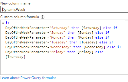 Dynamic Weekend using Parameter in PowerBI – Small Data And self service