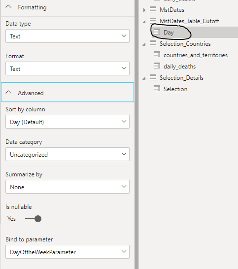 Dynamic Weekend using Parameter in PowerBI – Small Data And self service