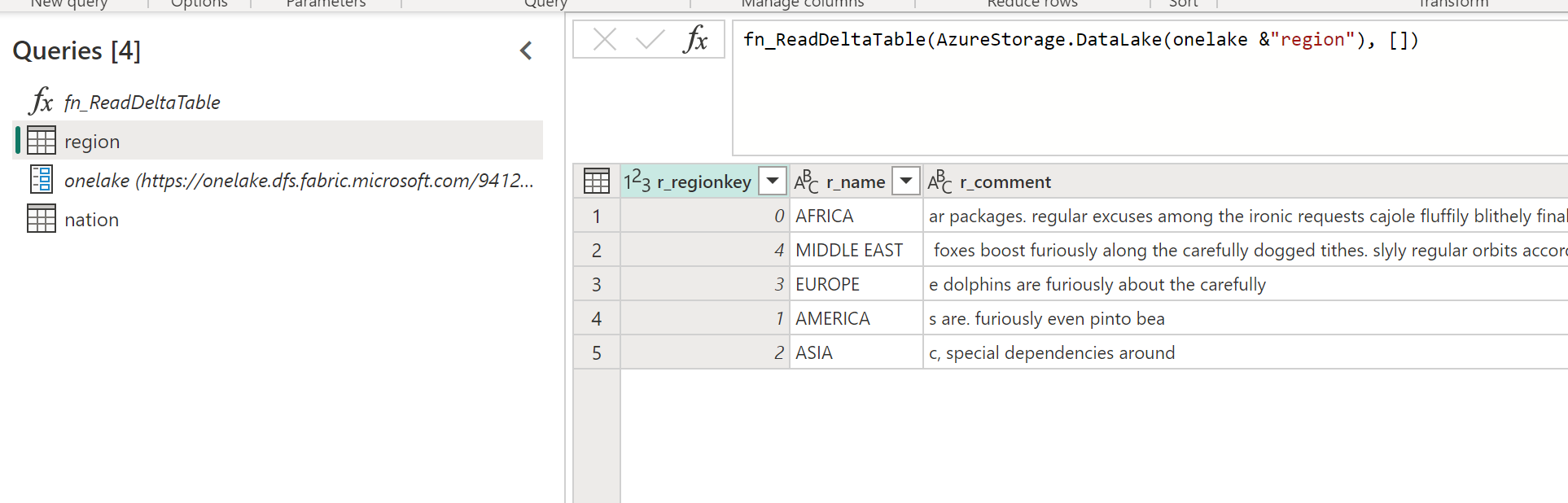 Importing Delta table from OneLake to PowerBI – Small Data And self service
